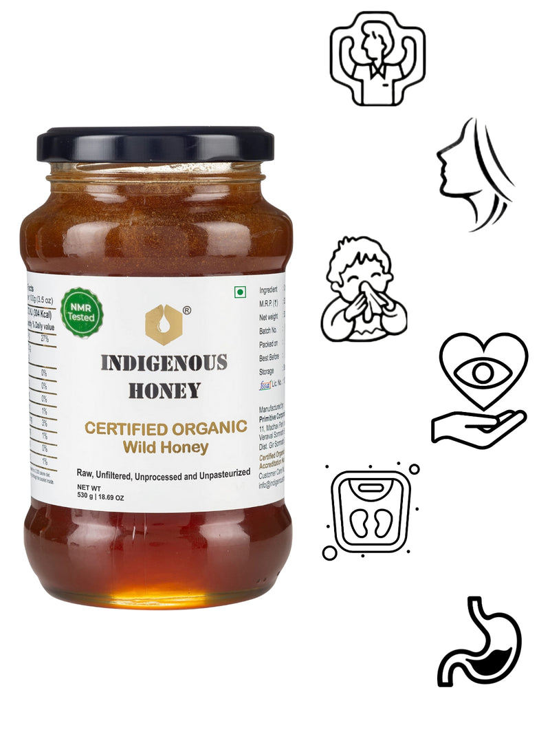 Indigenous Honey | Certified Organic Raw honey | Pure Natural honey