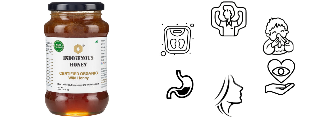 Indigenous Honey | Certified Organic Raw honey | Pure Natural honey